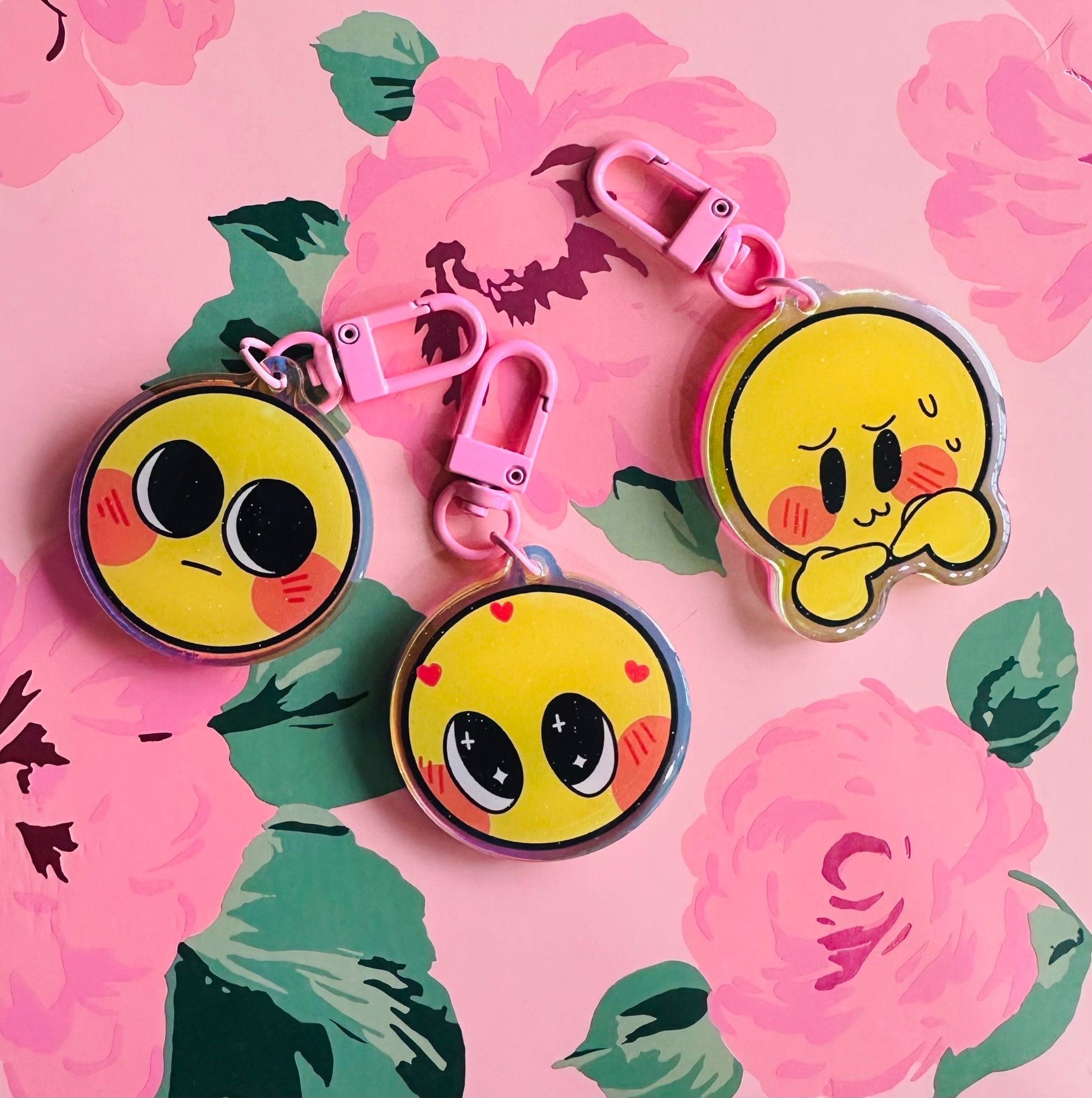 [PREORDER] Mini Nice Emoji Charms – Mothcharm
